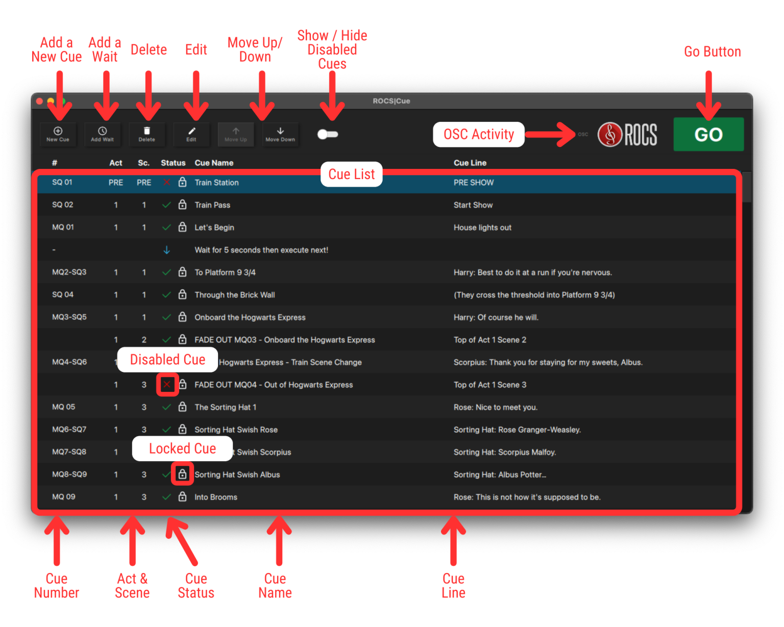ROCS|Cue (SFX & Music Cue Software) - Right on Cue Services Right on ...