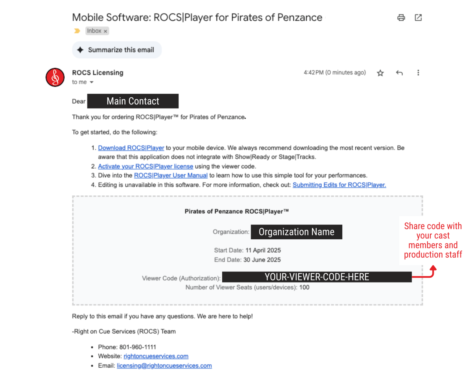 How to Use ROCS|Player (Previously known as Stage|Tracks mobile ...