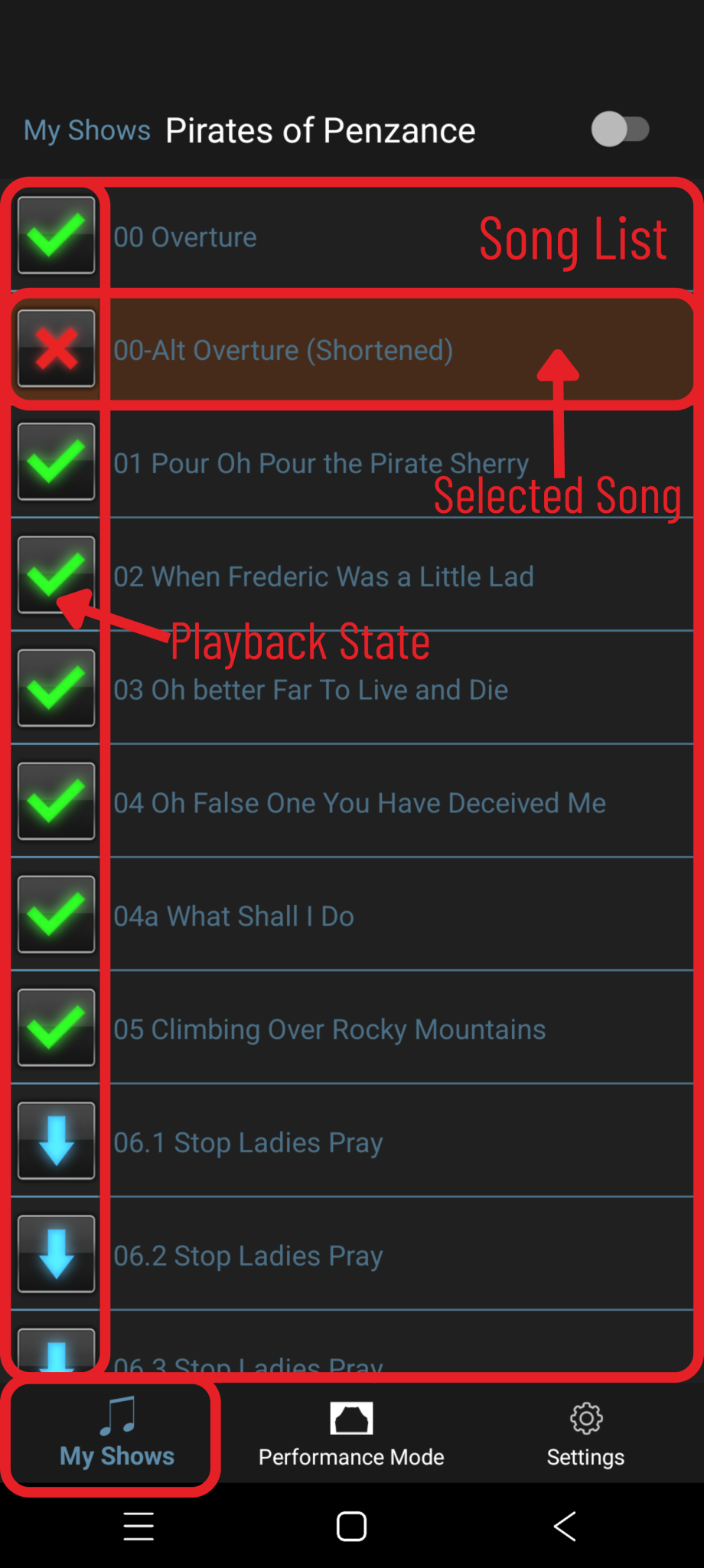 How to Use ROCS|Player (Previously known as Stage|Tracks mobile) - Right on Cue Services Right ...